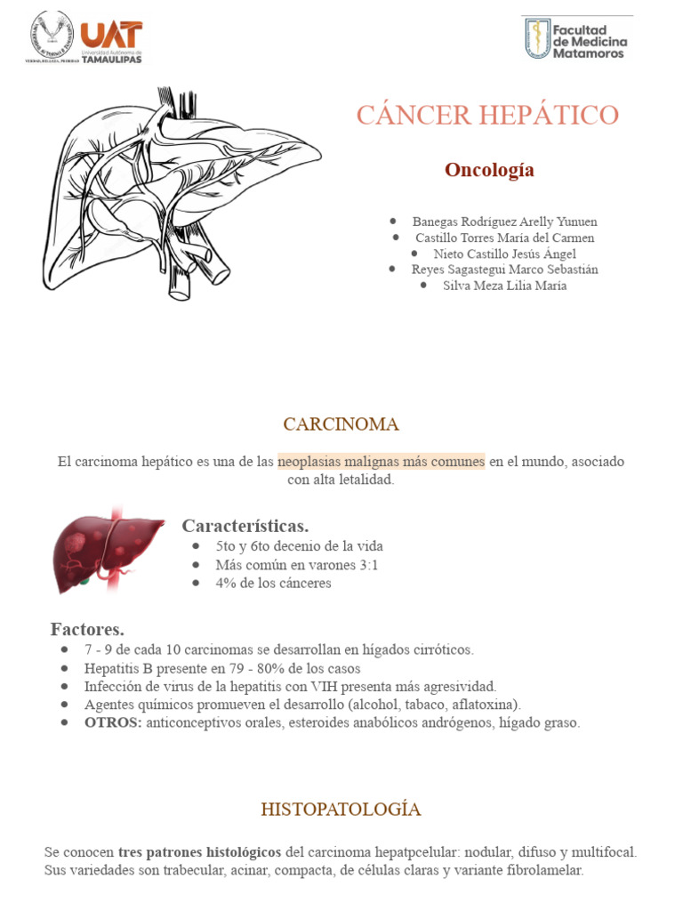 Cancer Hepatico | PDF | Cáncer | Cirrosis