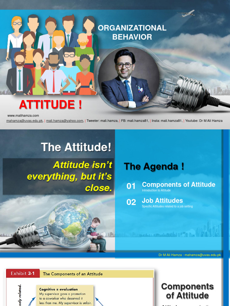 Organizational Behavior - Attitude | PDF | Job Satisfaction | Attitude (Psychology)