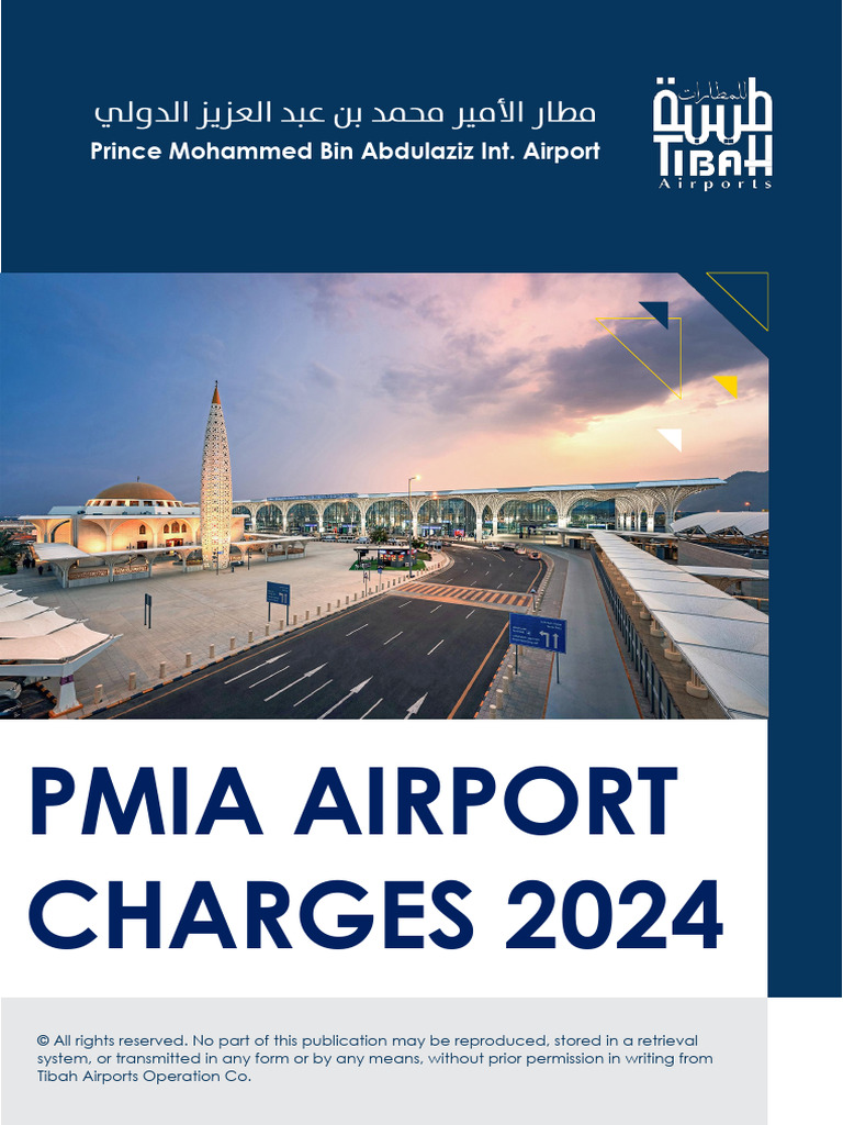 PMIA Airport Charges 2024 Overview | PDF | Aircraft | Airport