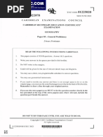 Social Studies May 2024 Paper 1 With Answers | PDF