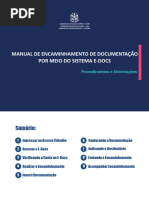 Tutorial - Envio de Documentos - Sistema Edocs | PDF