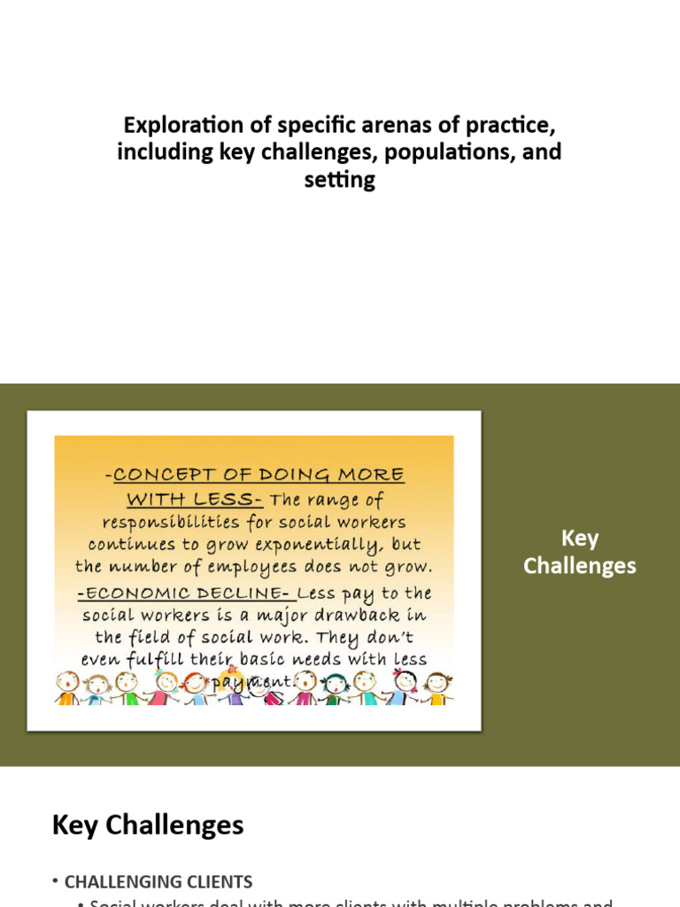 Social Work Challenges & Populations | PDF | Child Abuse | Social Work