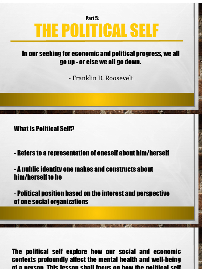 Political Self | PDF | Leadership | Applied Psychology
