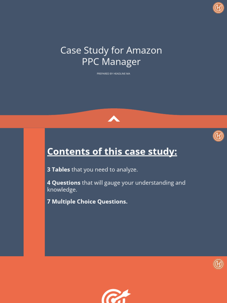 Case Study - Amazon PPC Manager | PDF | Business