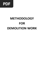 Demolition-Work-Plan-Example | PDF | Demolition | Asbestos