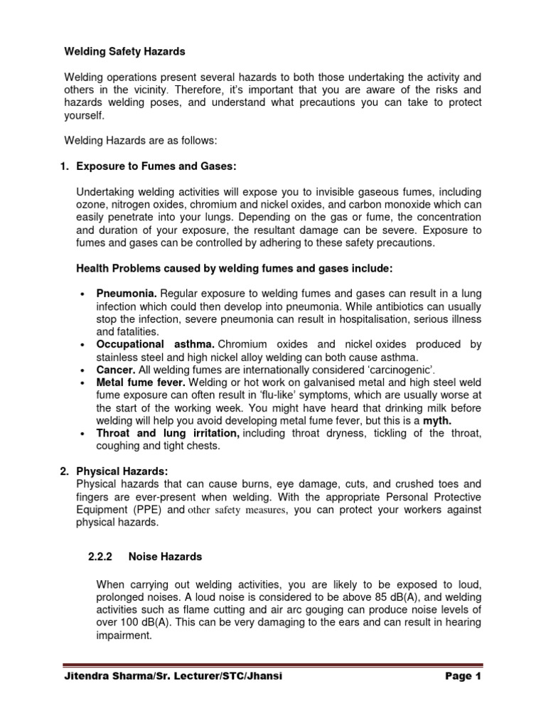 Protecting Against Welding Fume Hazards | PDF | Welding | Construction