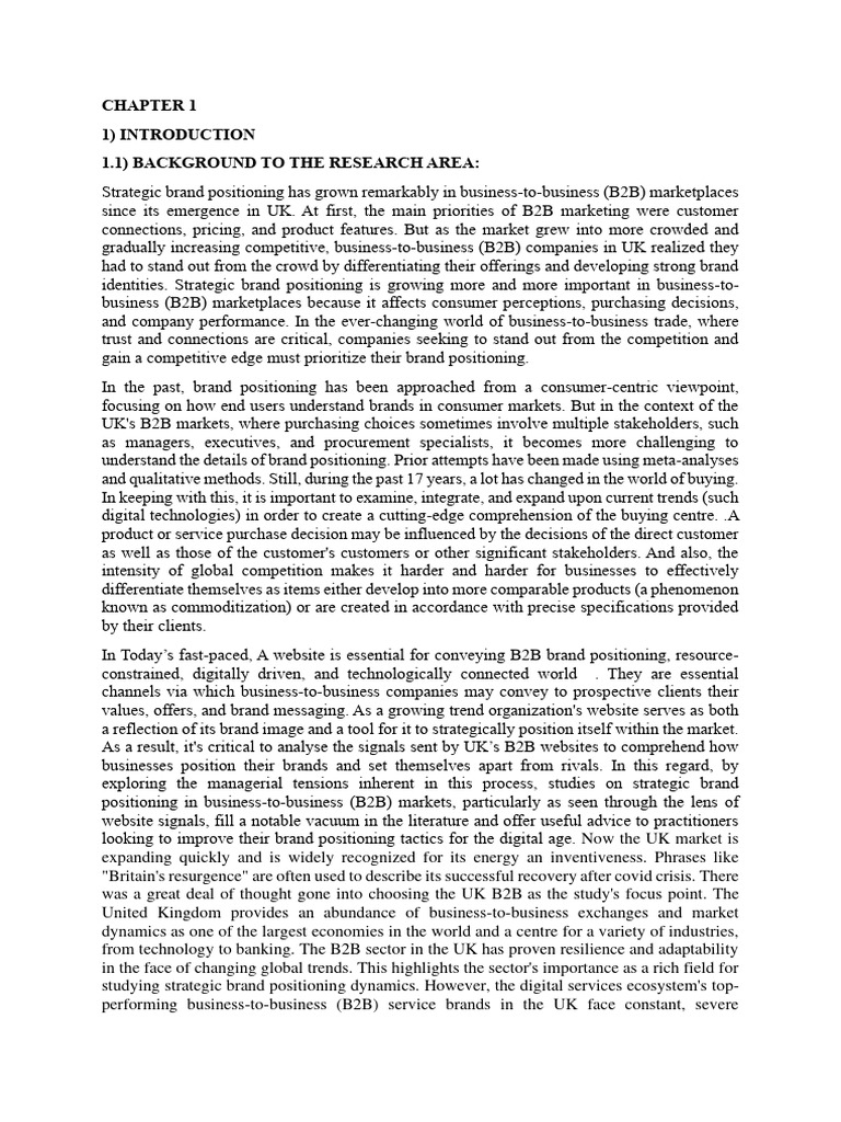 Final Draft | PDF | Brand | Marketing