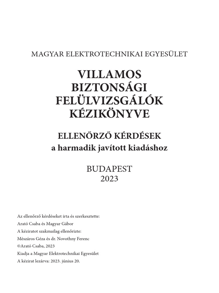 VBF Kerdesek Vegleges | PDF