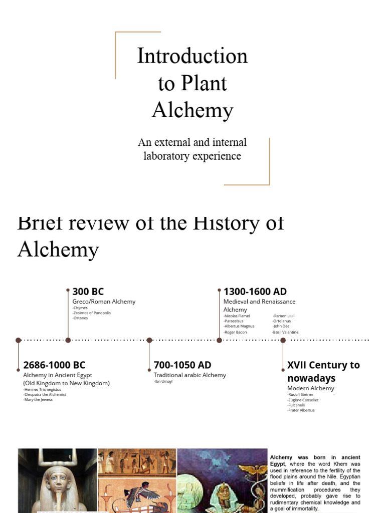Introduction To Plant Alchemy 1 | PDF | Alchemy | Esotericism