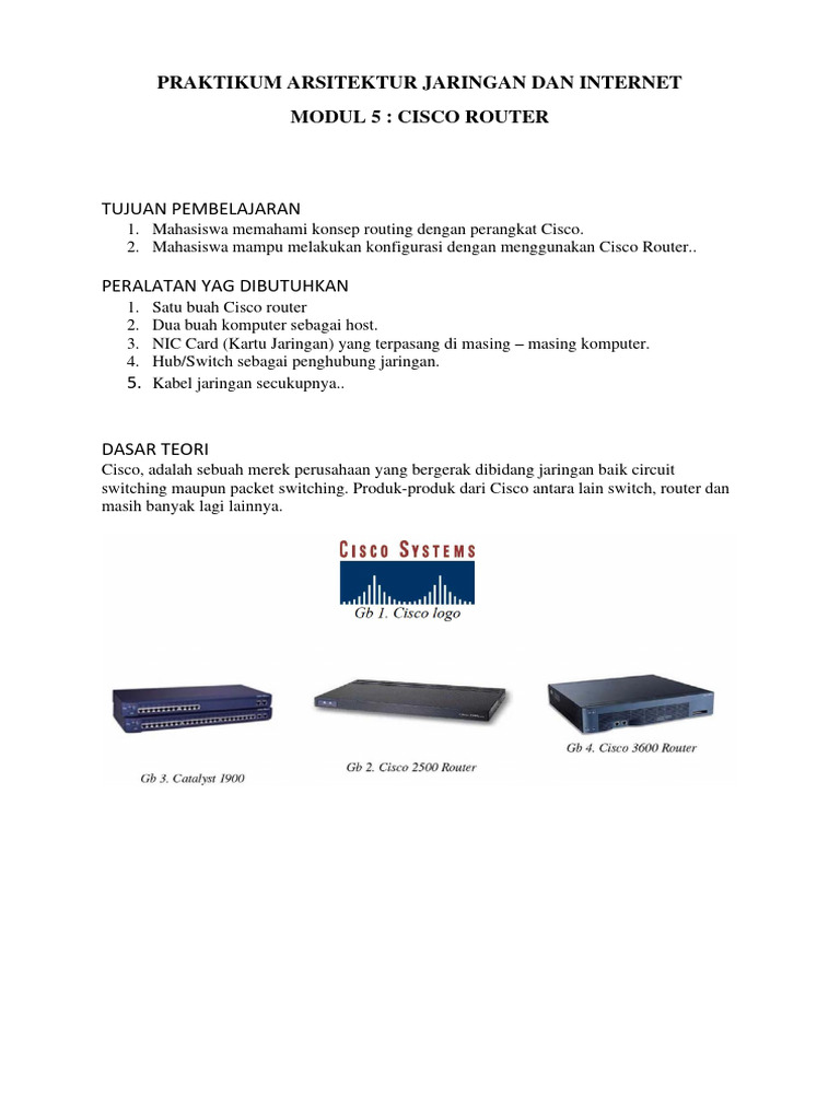 Modul 5 Arsitektur Jaringan N Komputer | PDF | Bisnis | Komputer