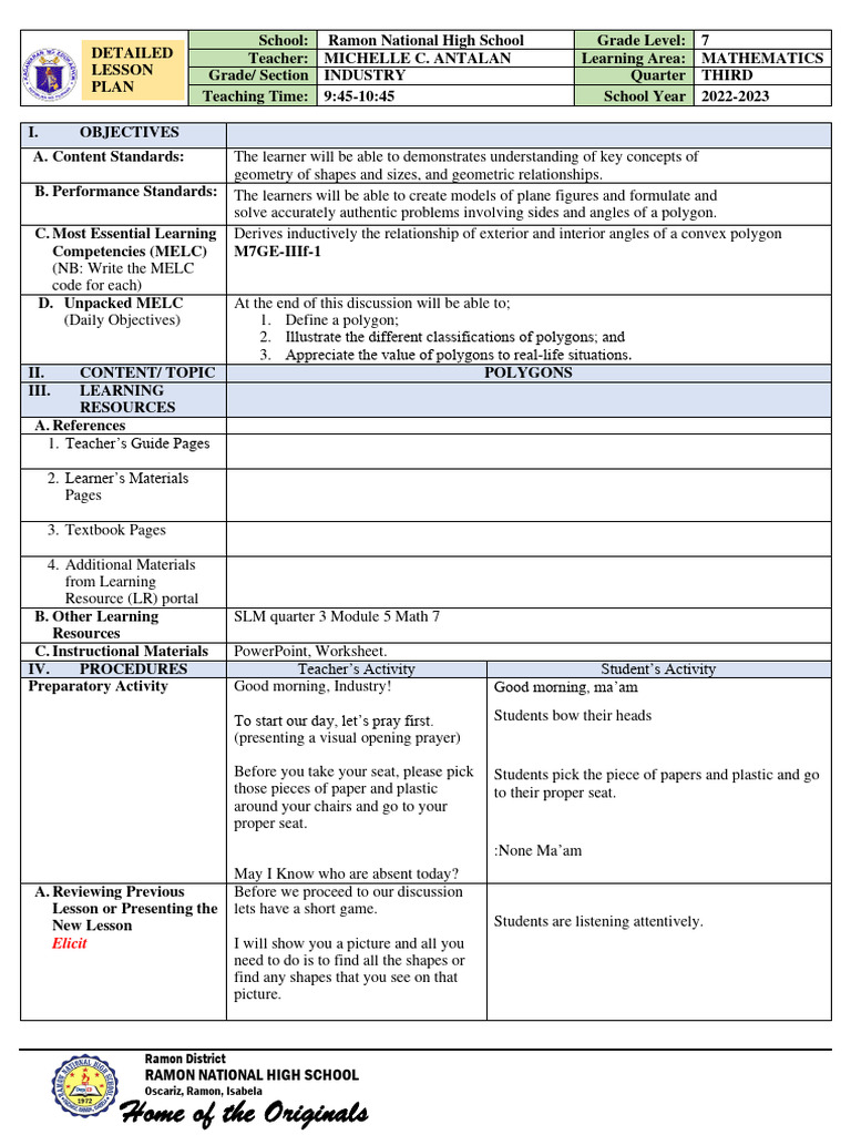 Polygon DLP | PDF | Polygon | Shape