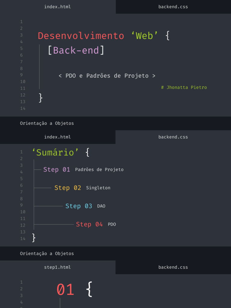 (Back-End) PDO e Padrões de Projeto | PDF | Padrão de design de software | Bancos de dados