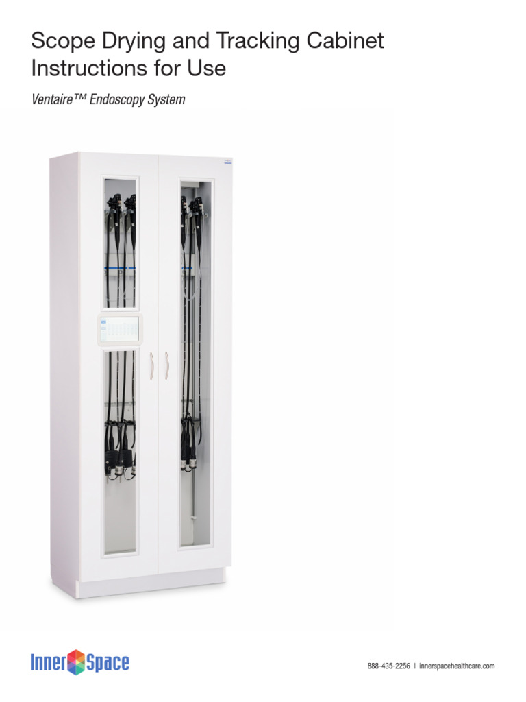 Ventaire Scope Drying Tracking Cabinet User Manual | PDF | Barcode | Image Scanner