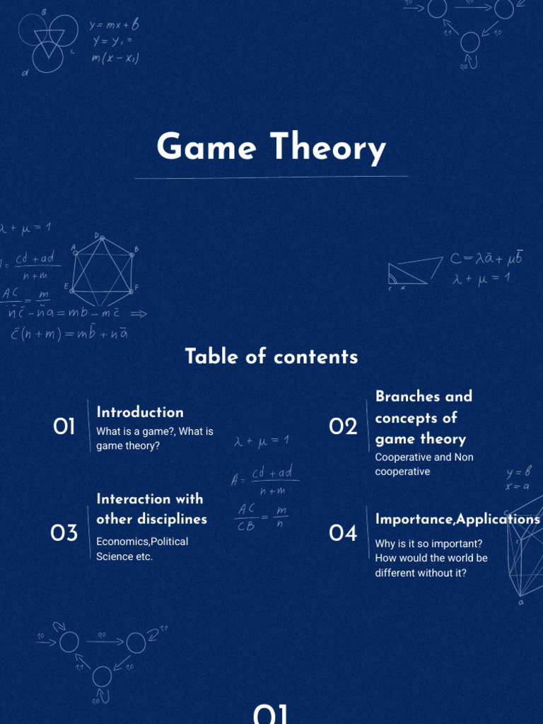 Game Theory (1) | PDF | Game Theory | Planets