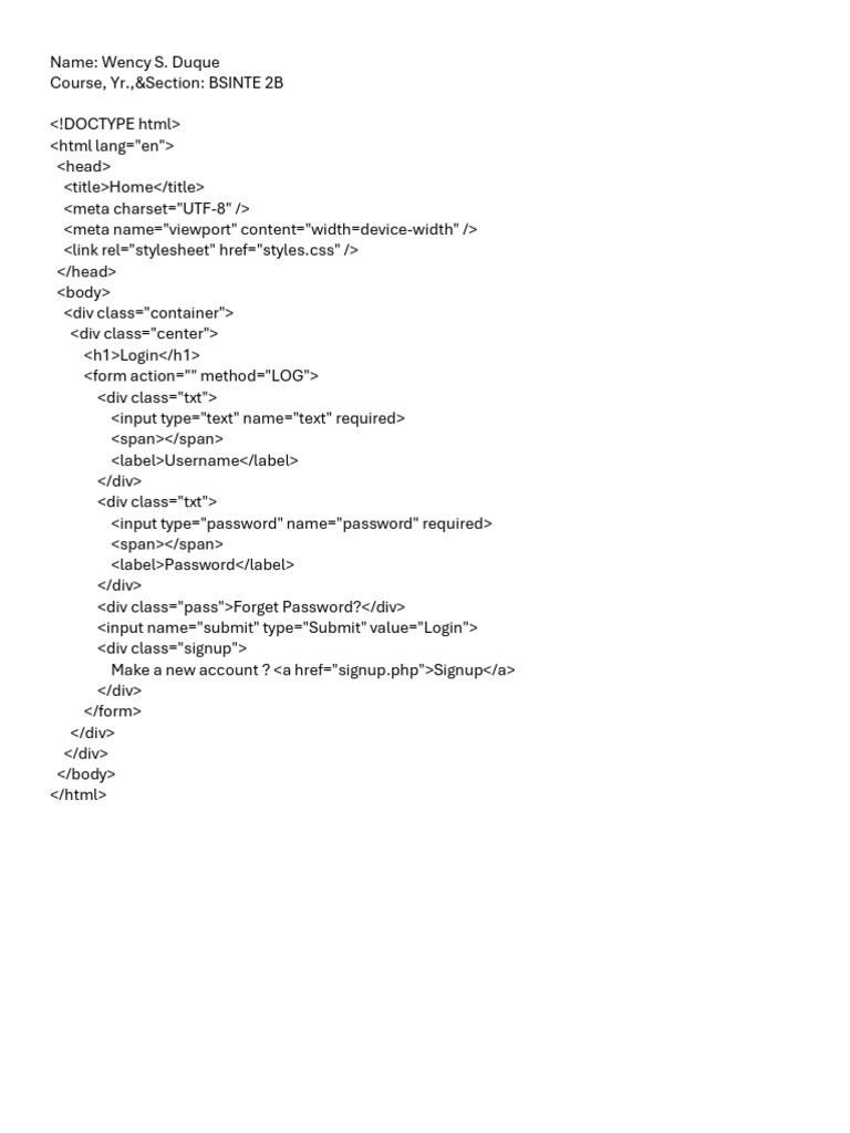 HTML Lang en | PDF | Text | Design