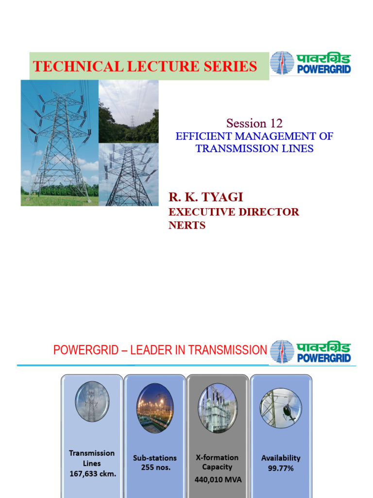 Efficient Management of Transmission Lines | PDF | Insulator ...