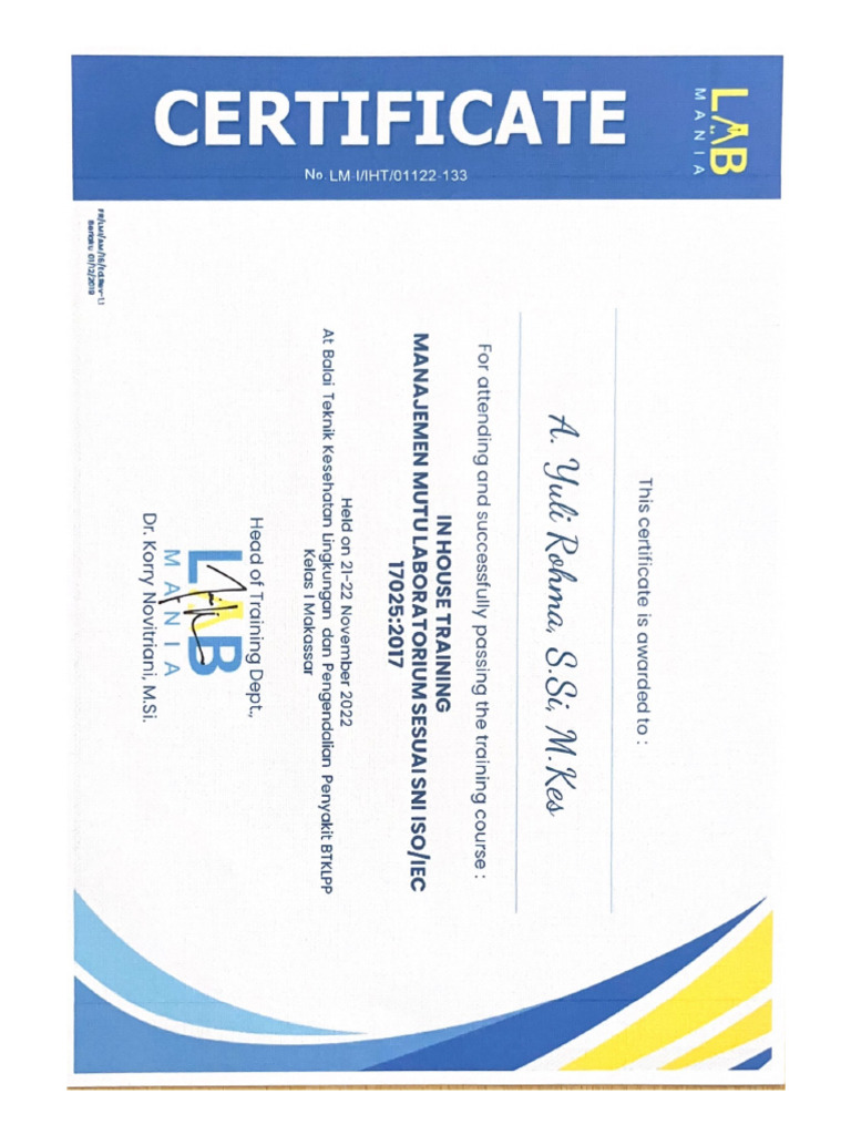 This certificate is awarded to | PDF