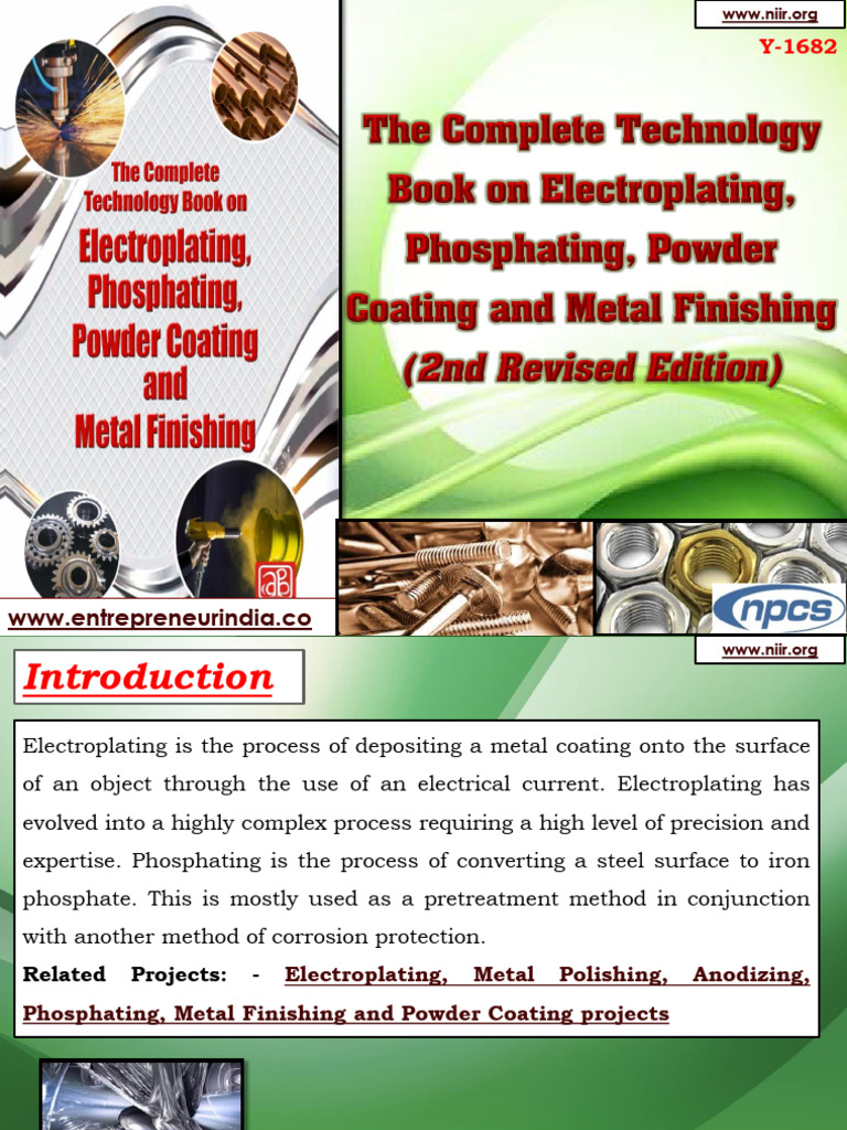 Electroplating Processes & Applications | PDF | Metals | Corrosion
