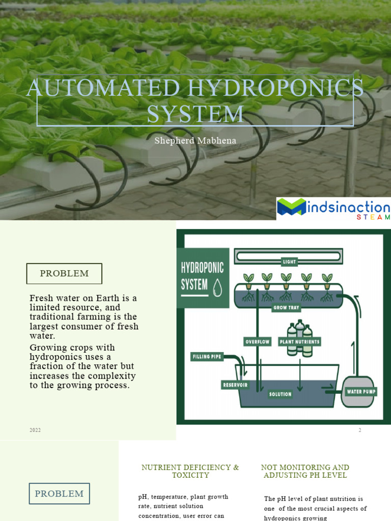 Automated Hydroponics | Download Free PDF | Hydroponics | Automation