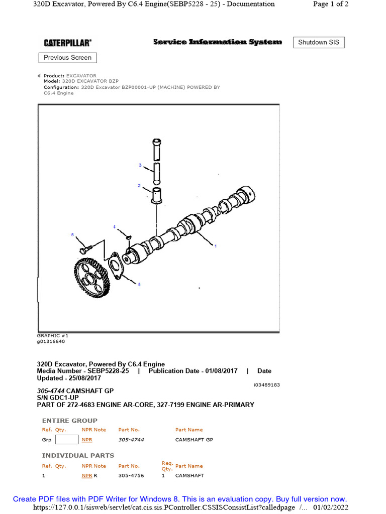 Https 127.0.0.1 Sisweb Servlet Cat - Cis.sis - PController | PDF
