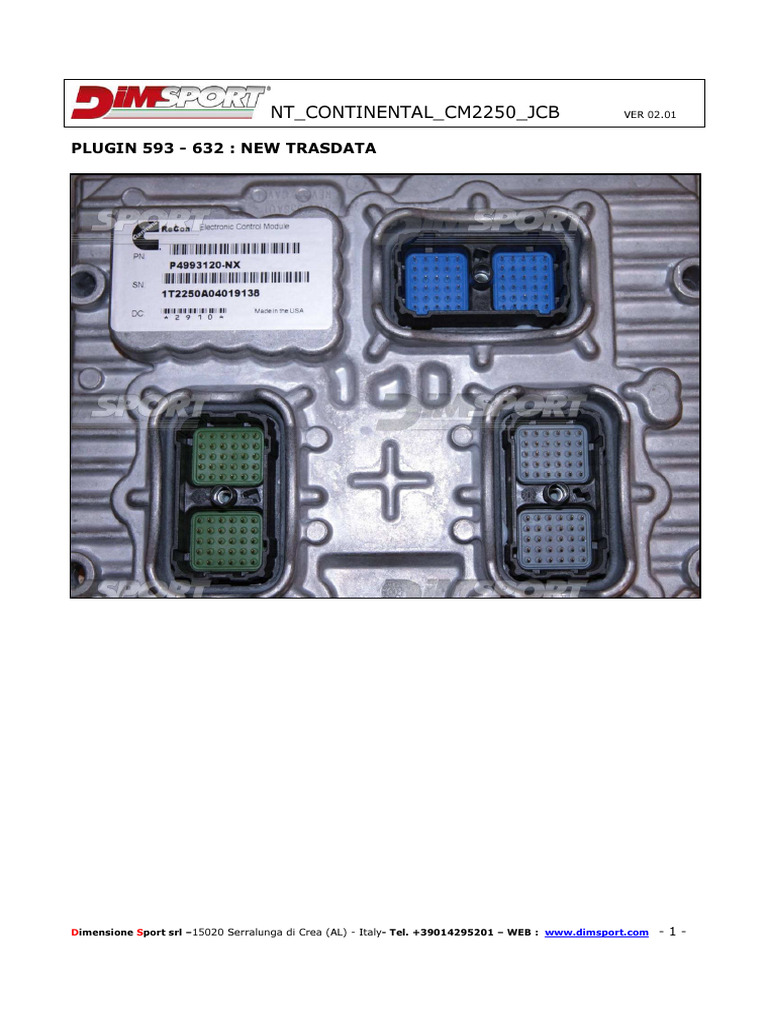 NT Continental CM2250 JCB 1033 | PDF | Computers