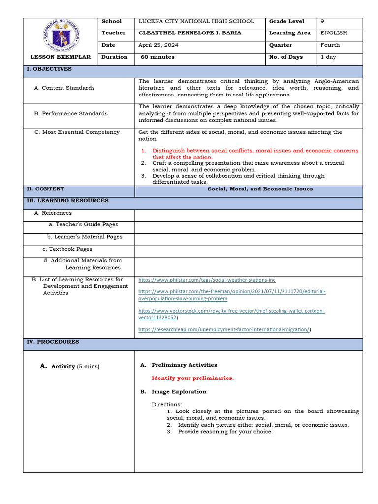 LP 22 24-Checked | PDF | Inquiry Based Learning | Learning