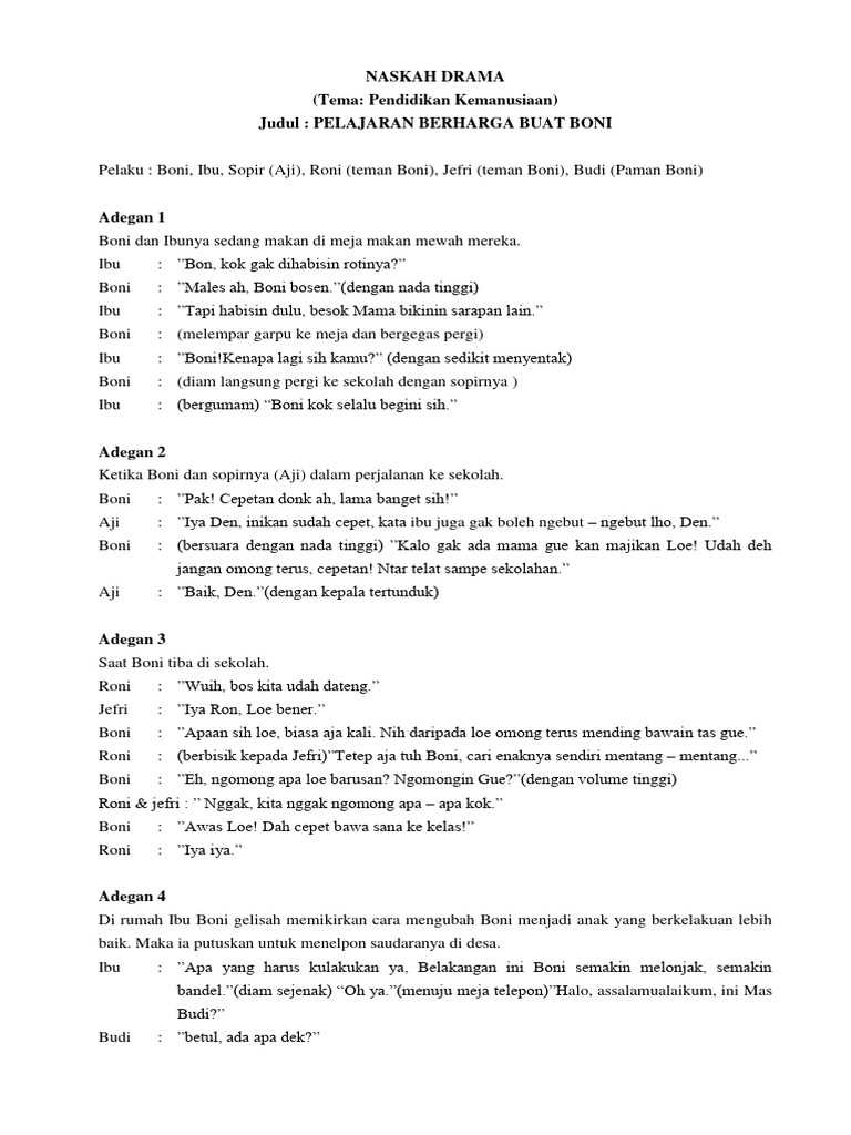 Transformasi Boni | PDF