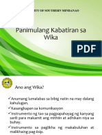 Wastong Gamit NG Gitling | PDF
