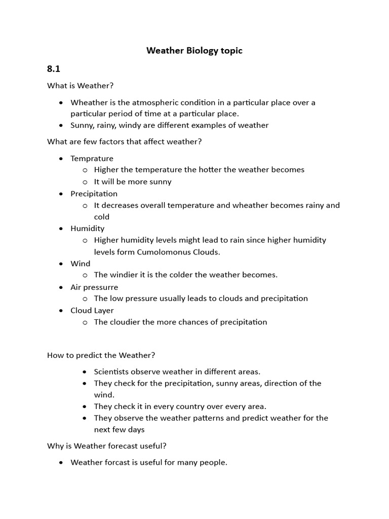 History Timeline | PDF | Weather | Precipitation