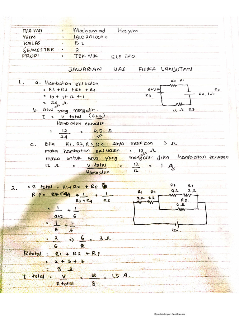 UAS Fisika Lanjutan | PDF