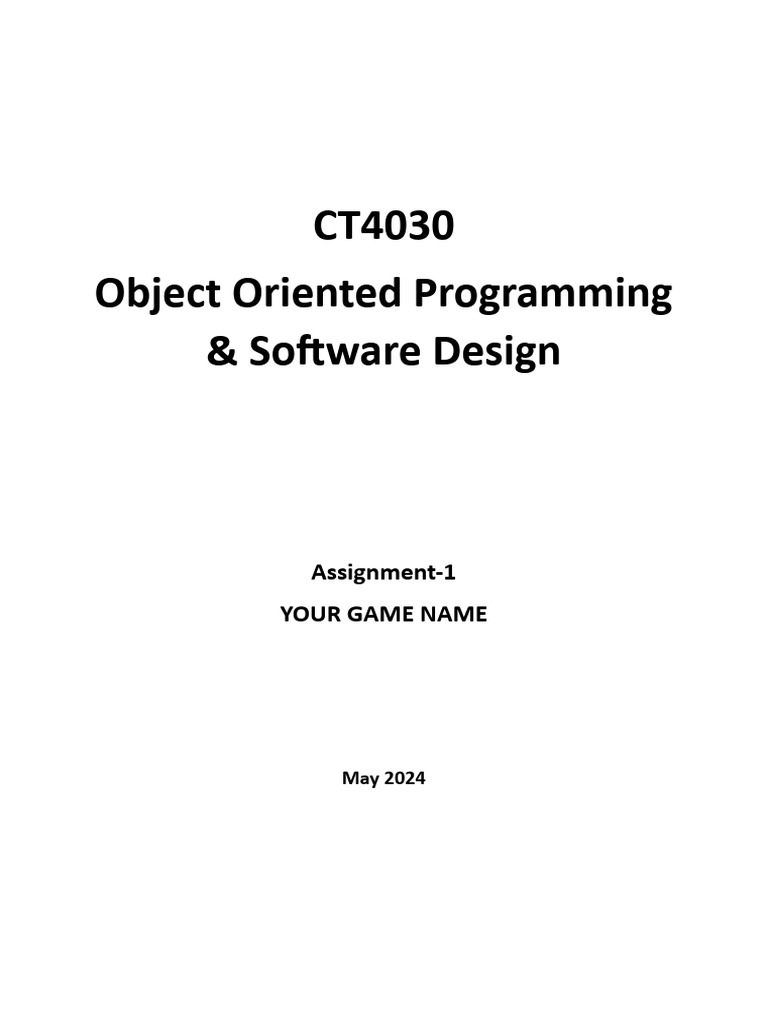 Report_Outline_Sample (2) | PDF | Object Oriented Programming | Use Case