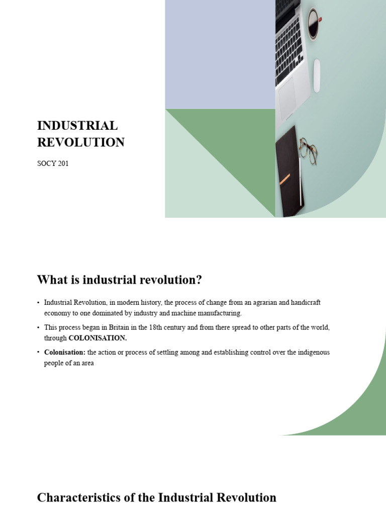 Industrial Revolution Overview | PDF | Industrial Revolution | Factory