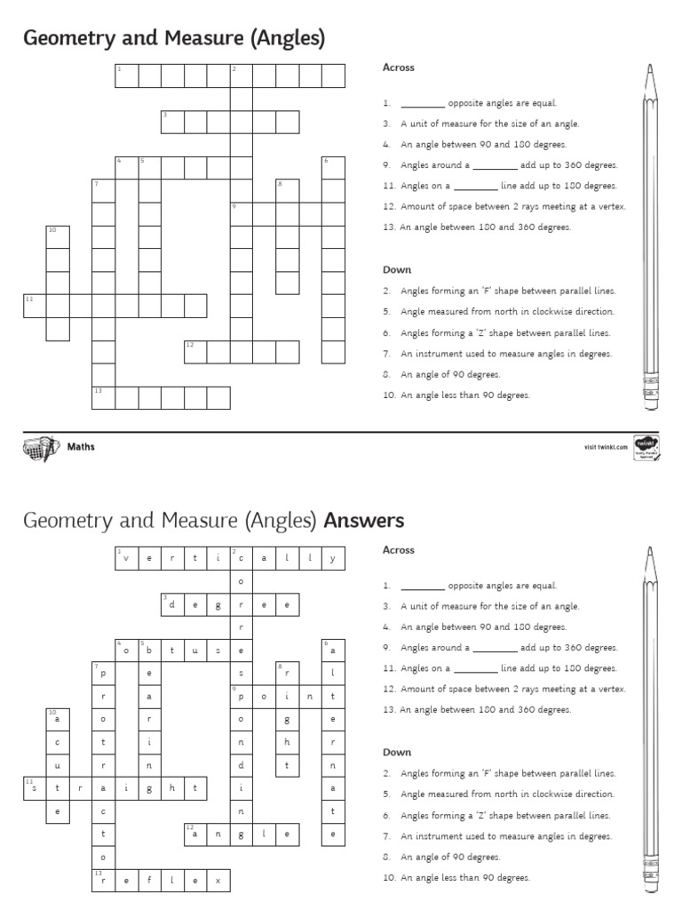 Geometry and Measure Angles | PDF | Angle | Line (Geometry)