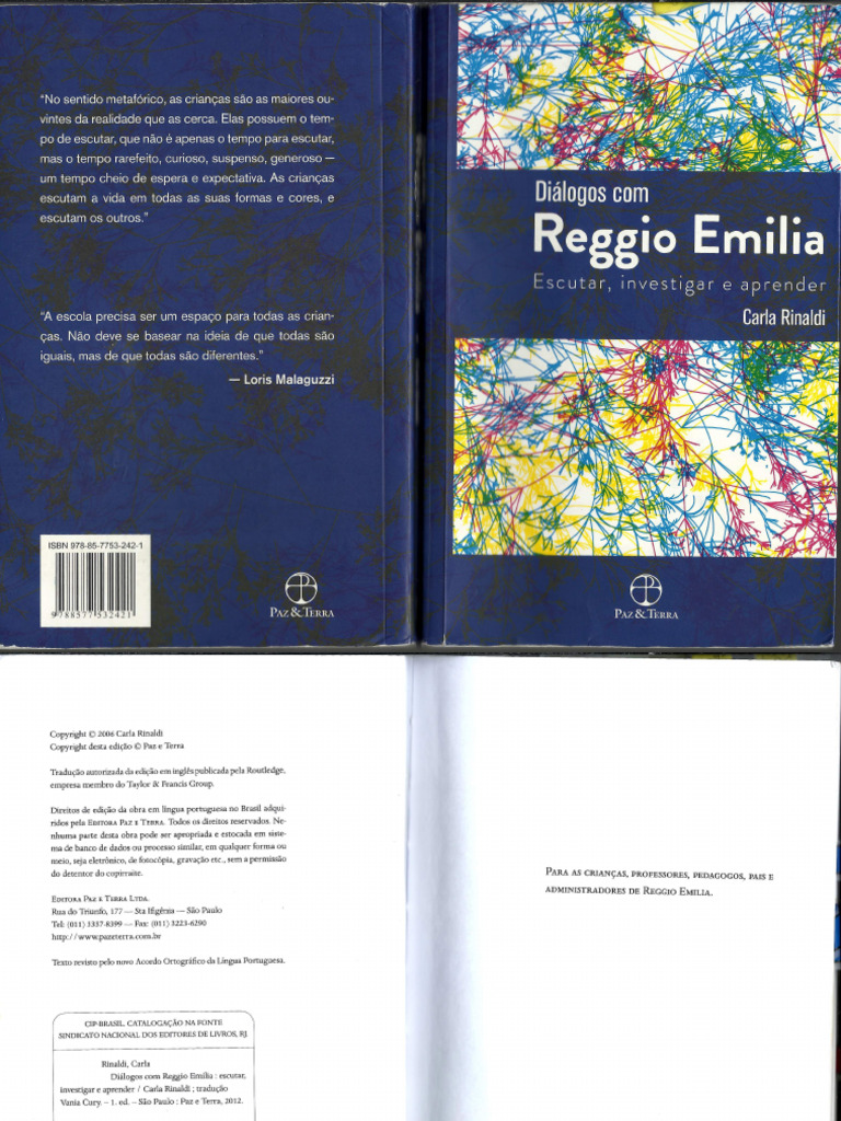 Diálogos Com Reggio Emilia - Pedagogia Da Escuta | PDF