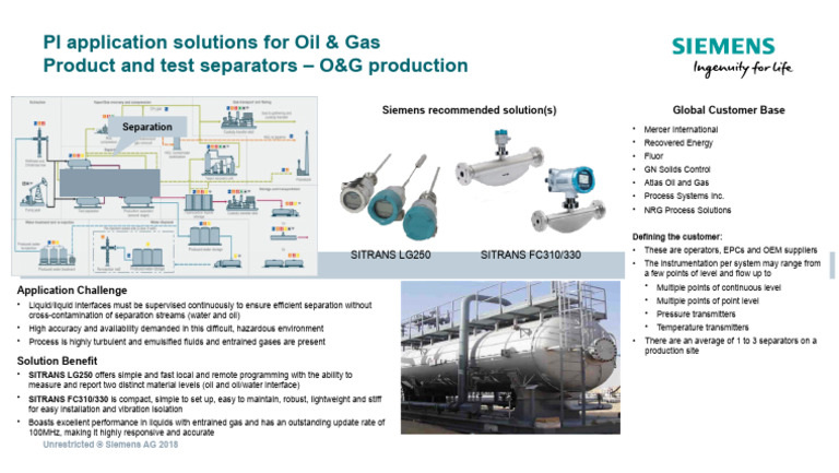 Presentation Oil&Gas | Download Free PDF | Gases | Chemistry