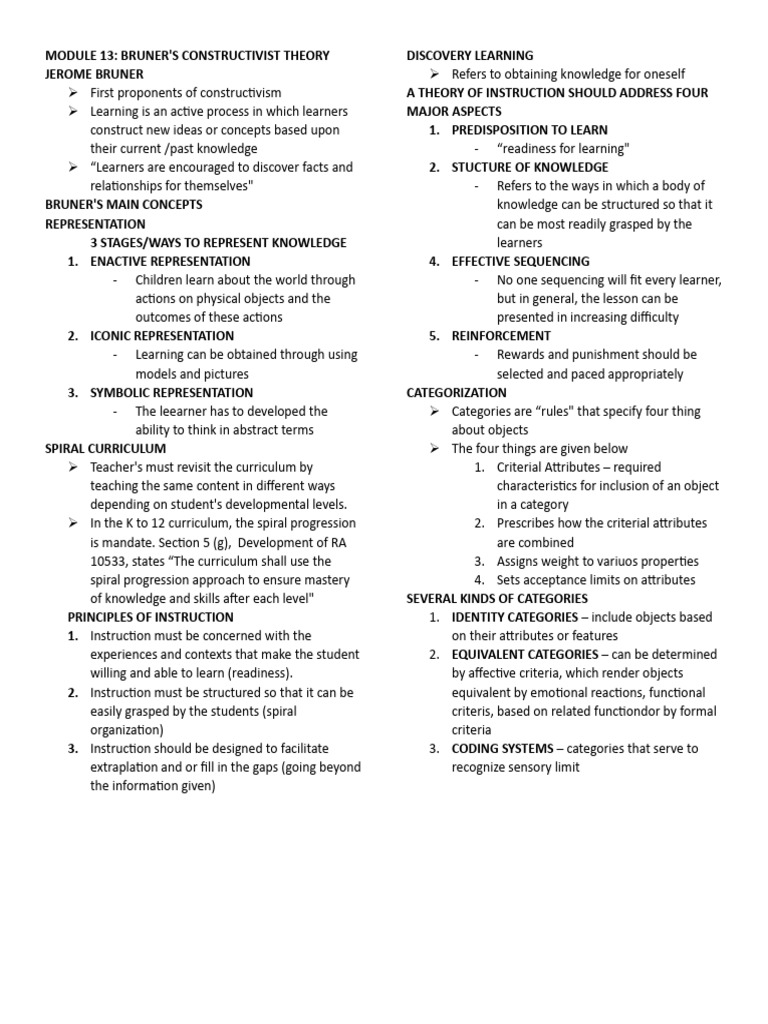 FLCT Final | PDF | Learning | Constructivism (Philosophy Of Education)