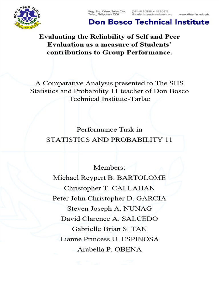 Stats Peta | PDF | Evaluation | Psychological Concepts