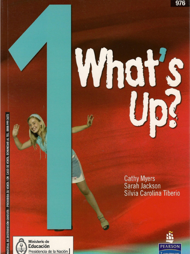 Book Whats Up 1 y 2 - 2do Año | PDF | Adjective | Adverb