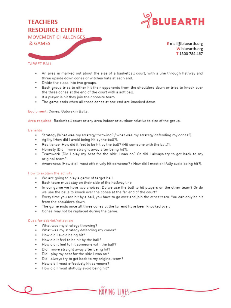 Target Ball | PDF | Sports | Ball Games