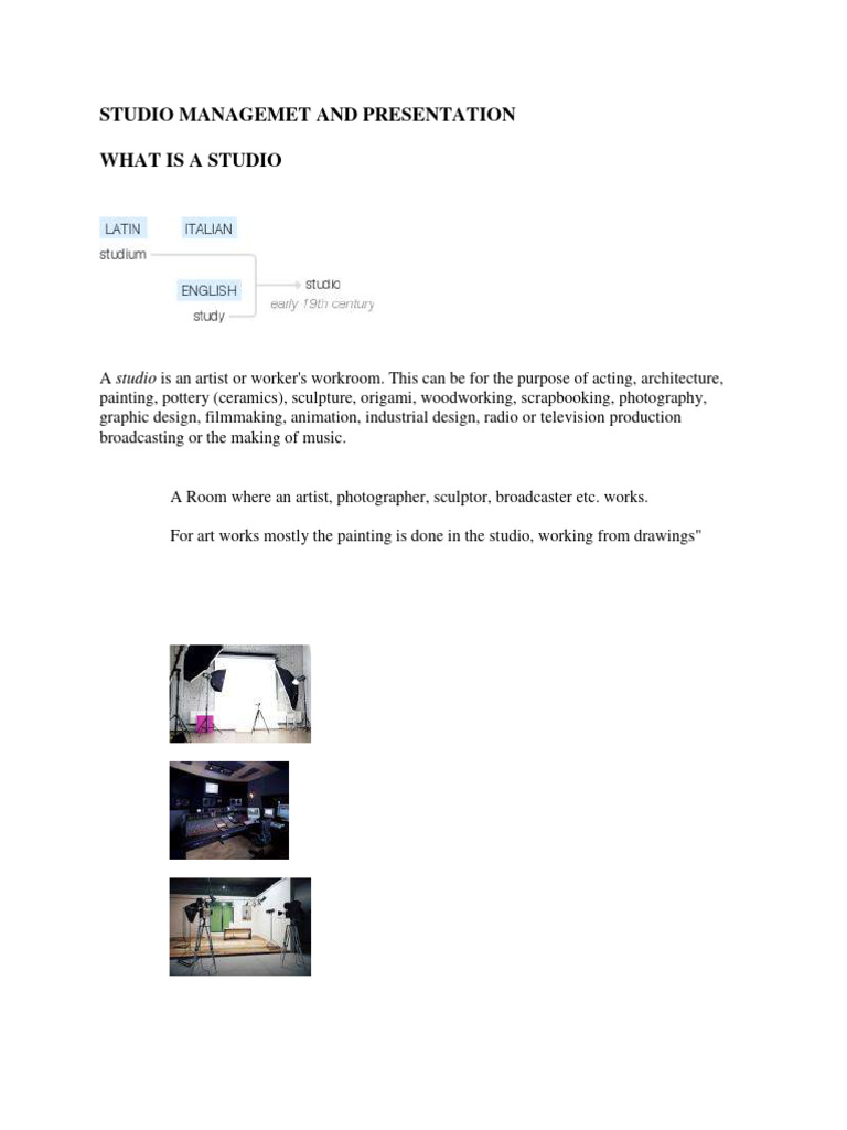 Studio Management | PDF | Frequency Modulation | Computer Network