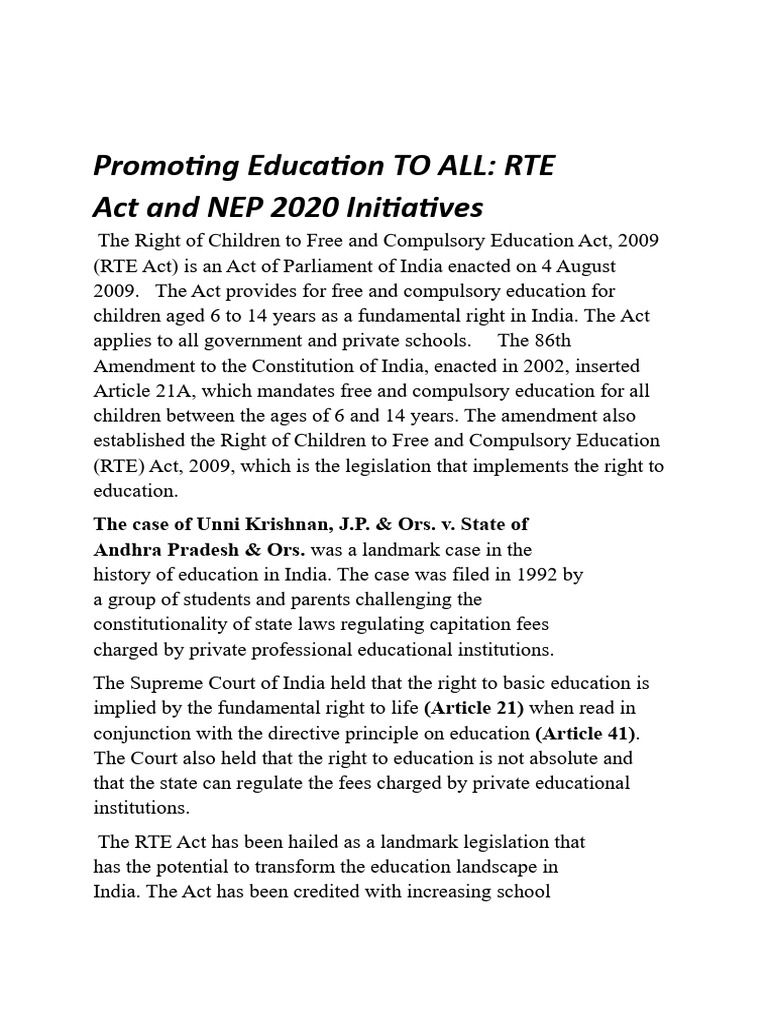 Promoting Education TO ALL | PDF | Secondary Education | Special Education