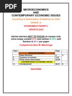 Economics Grade 10 Eclassroom Term 3 Notes | PDF | Taxes | Mining