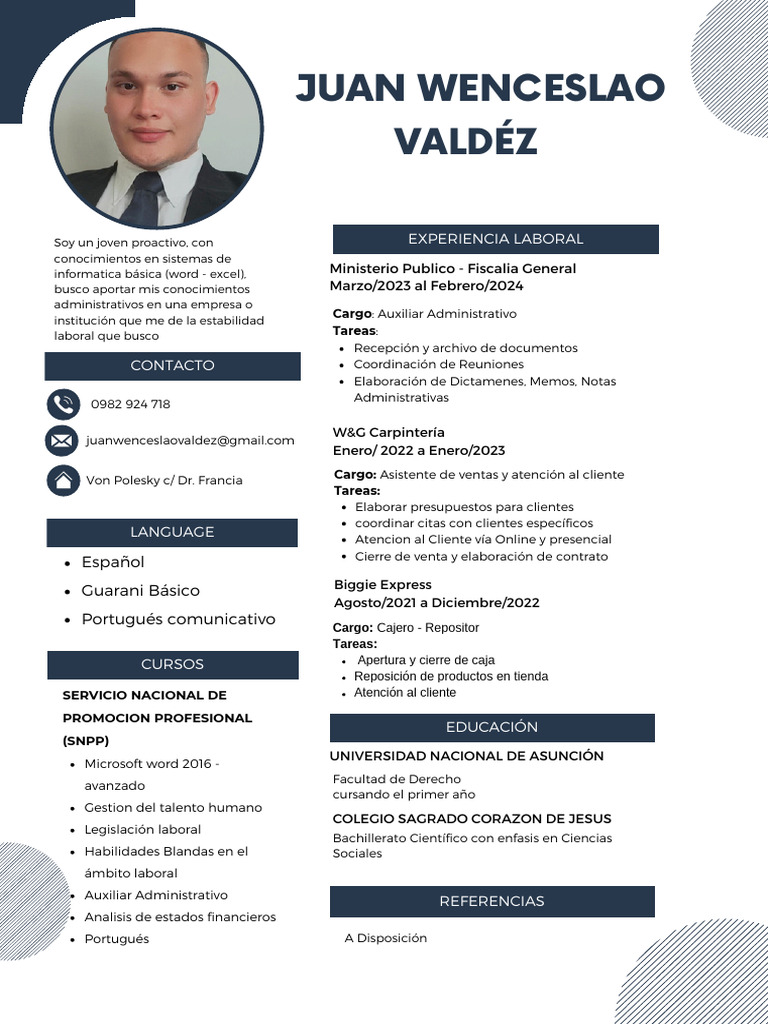 CURRICULUM ejemplo | PDF