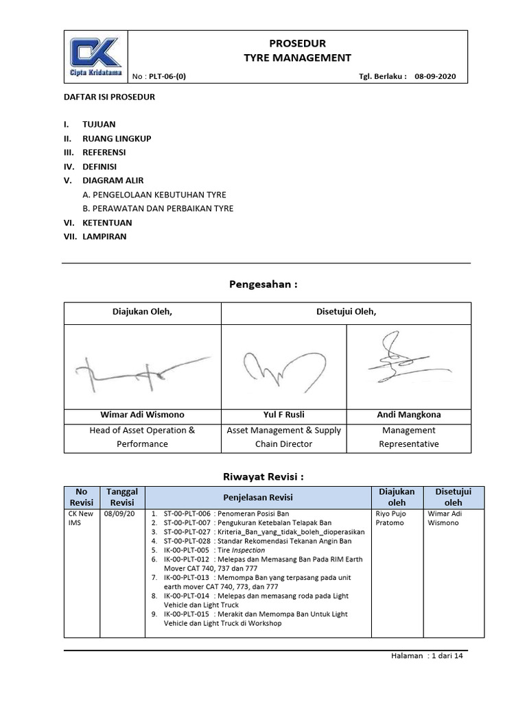 Tyre Management | PDF | Teknologi & Rekayasa