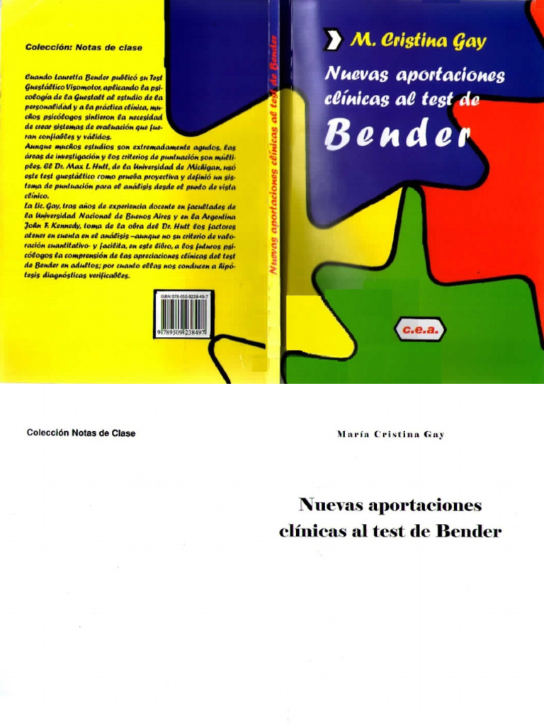 Nuevas Aportaciones Clinicas Al Test de Bender. Cristina Gay | PDF