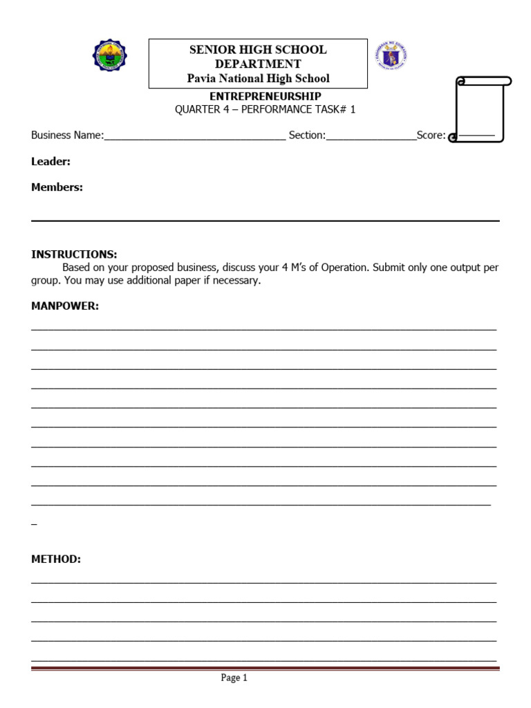 Q4 Performance Task 1 | PDF | Computing | Computer Science