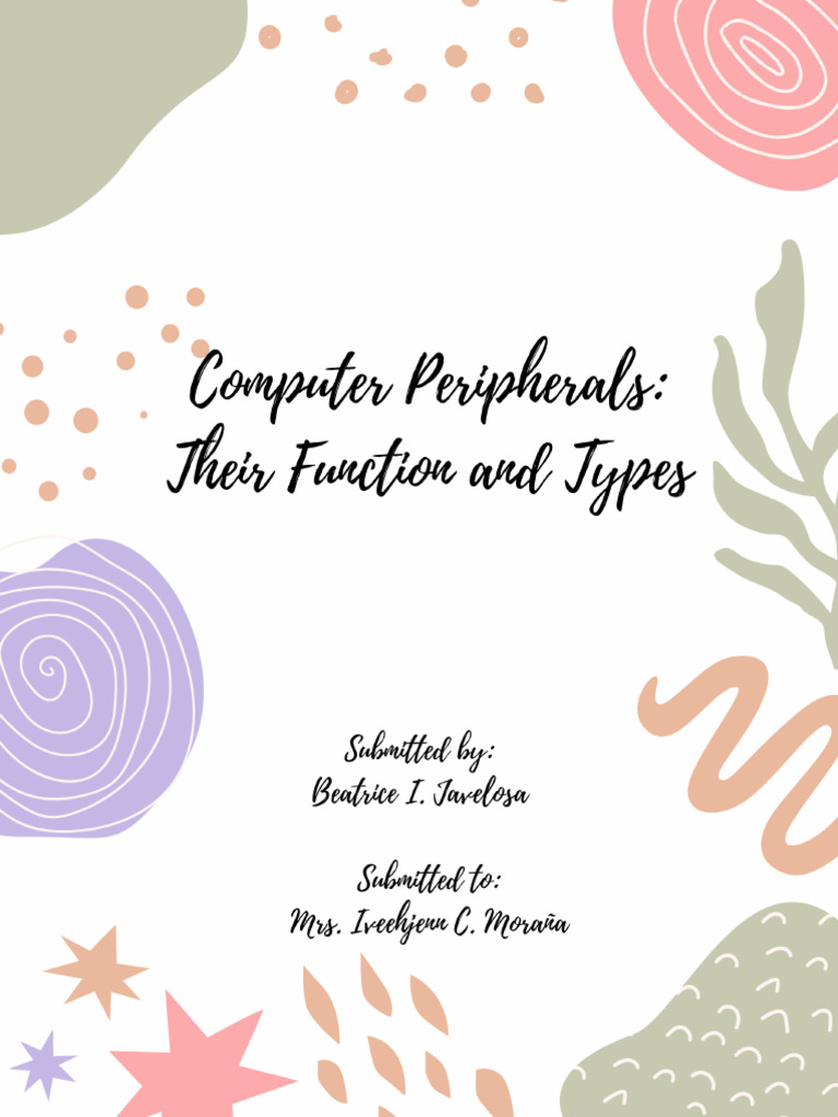 Computer Peripherals | PDF