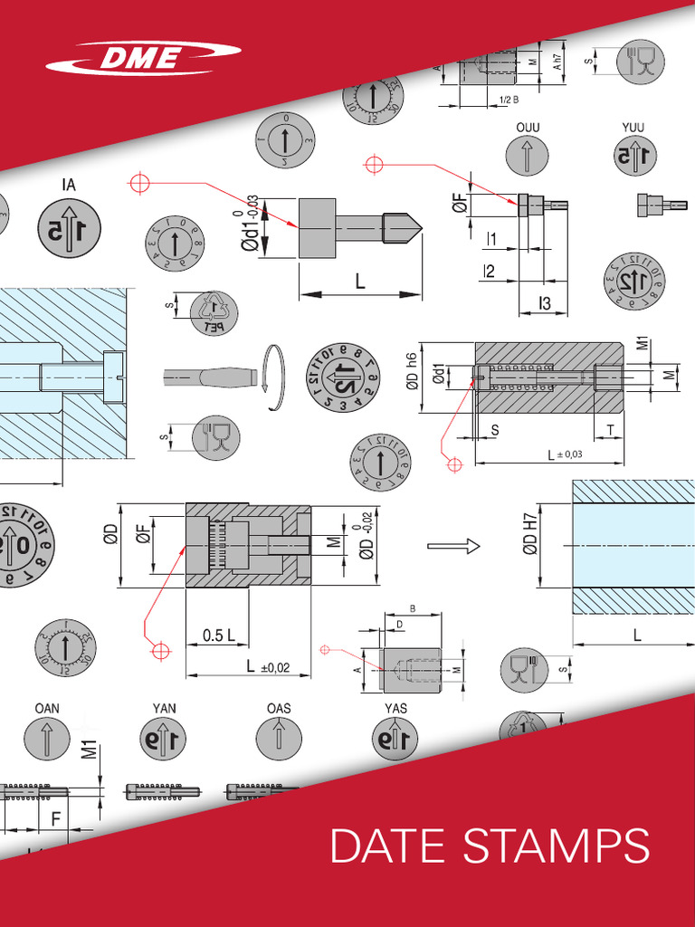 Date Stamps and Inserts Overview | PDF | Metalworking | Metals