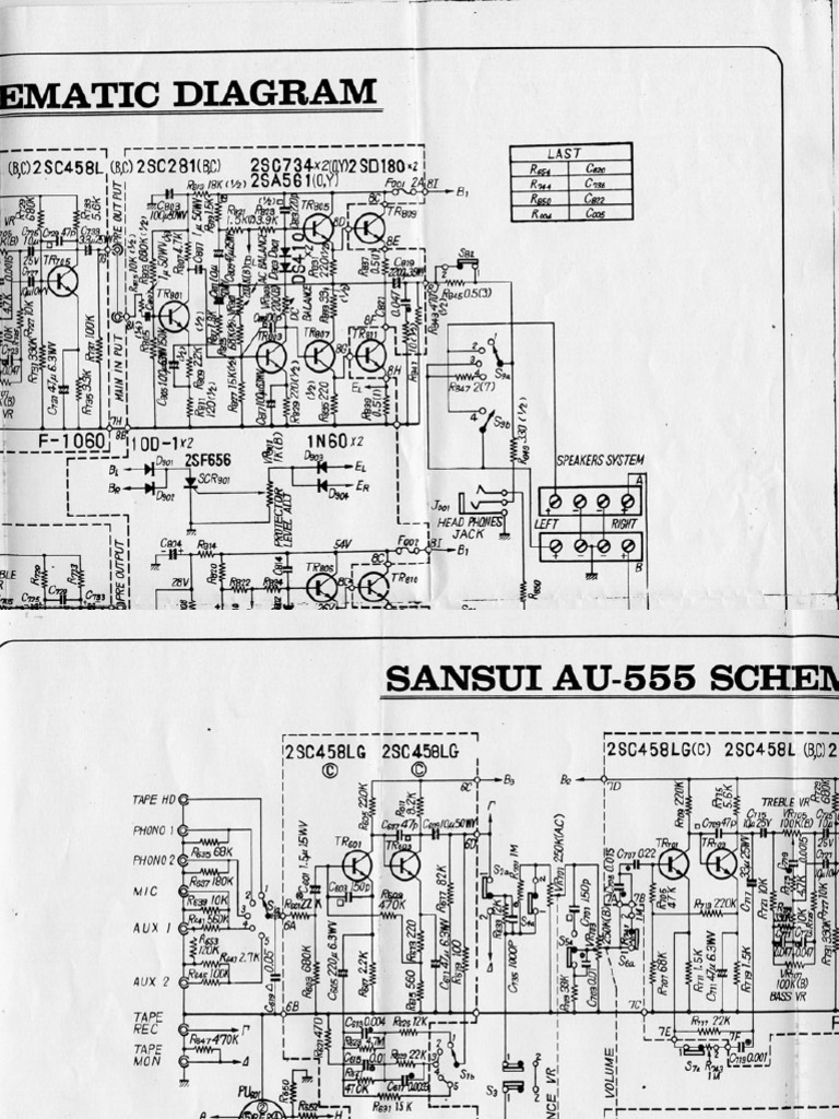 Sansui-AU-555-Schematic | PDF