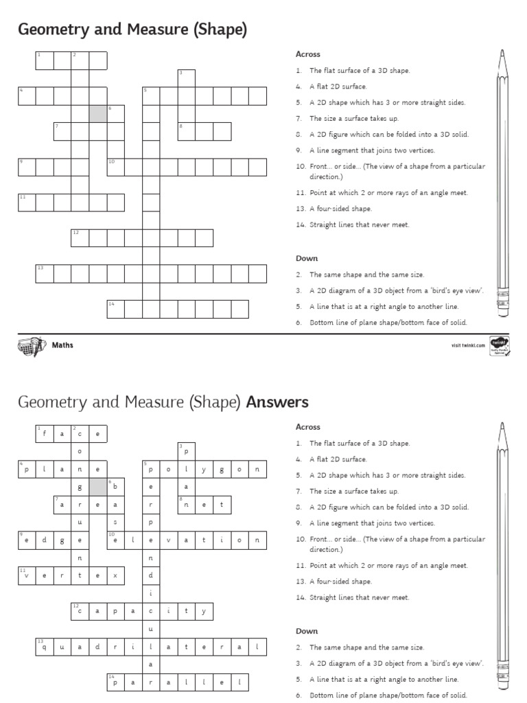 Geometry and Measure Shape | PDF | Shape | Line (Geometry)